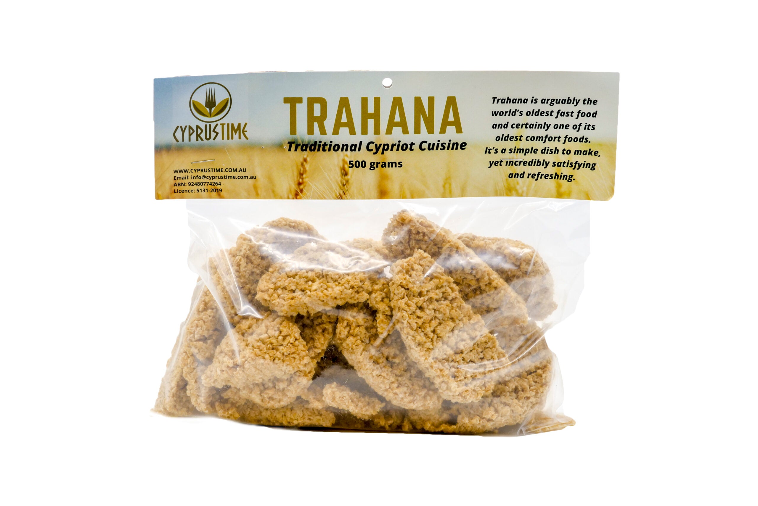 Homemade Cow’s Milk Trahana – 500g – Cyprus Time | Greek Time